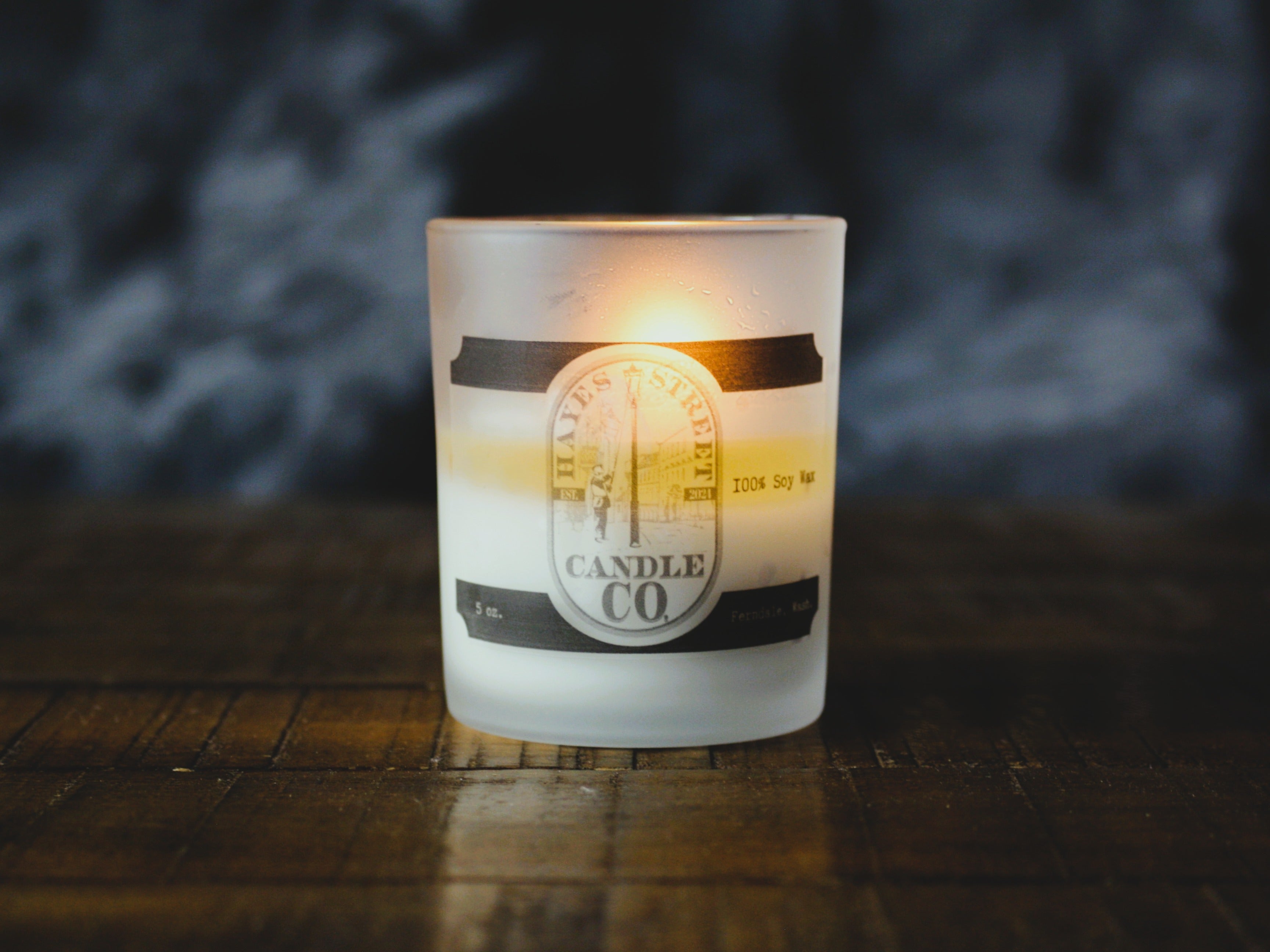 Hayes Street Candle Company - Soy Wax Candles and Log Slice Decor